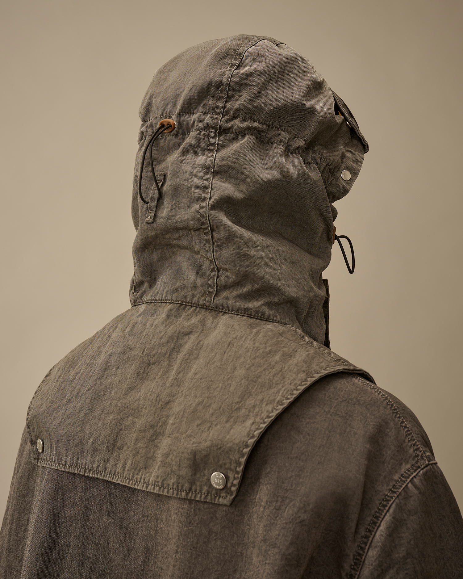 Grey Our Legacy WORK SHOP x C.P. Company Oxford Detachable Goggle Hood ...