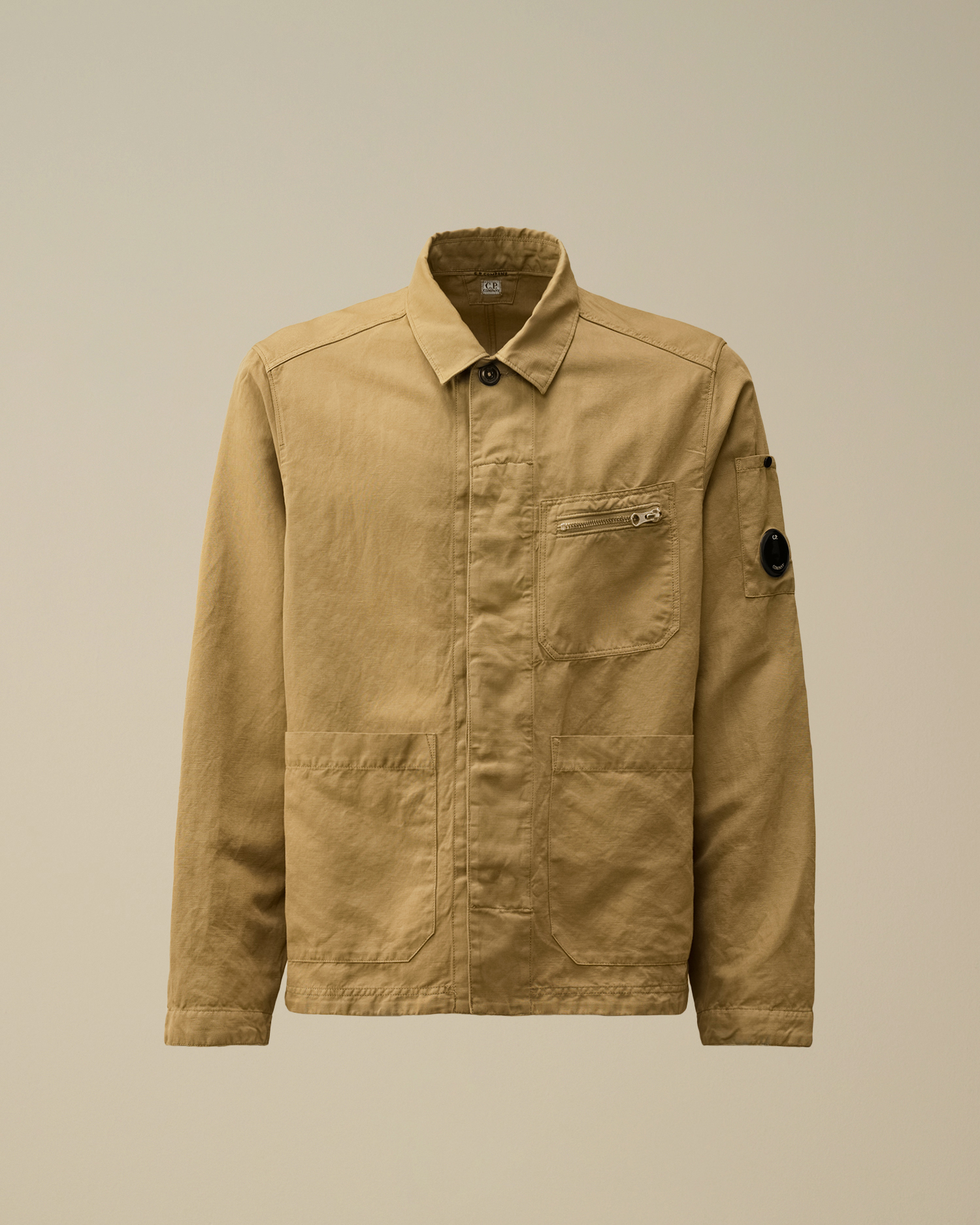 Cotton/Linen Overshirt | CPC ROW Online Store