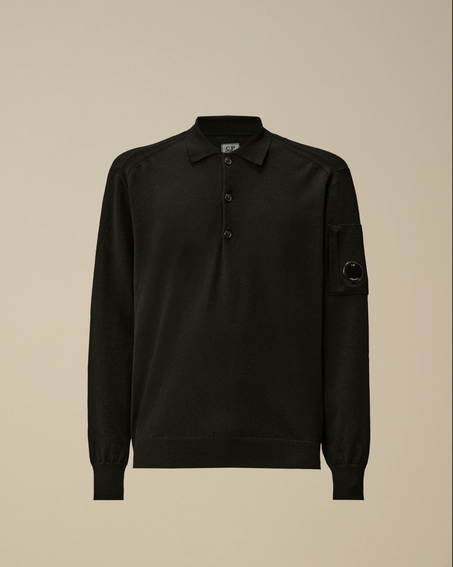 Extrafine Merino Wool Polo Sweater | CPC USCA Online Store
