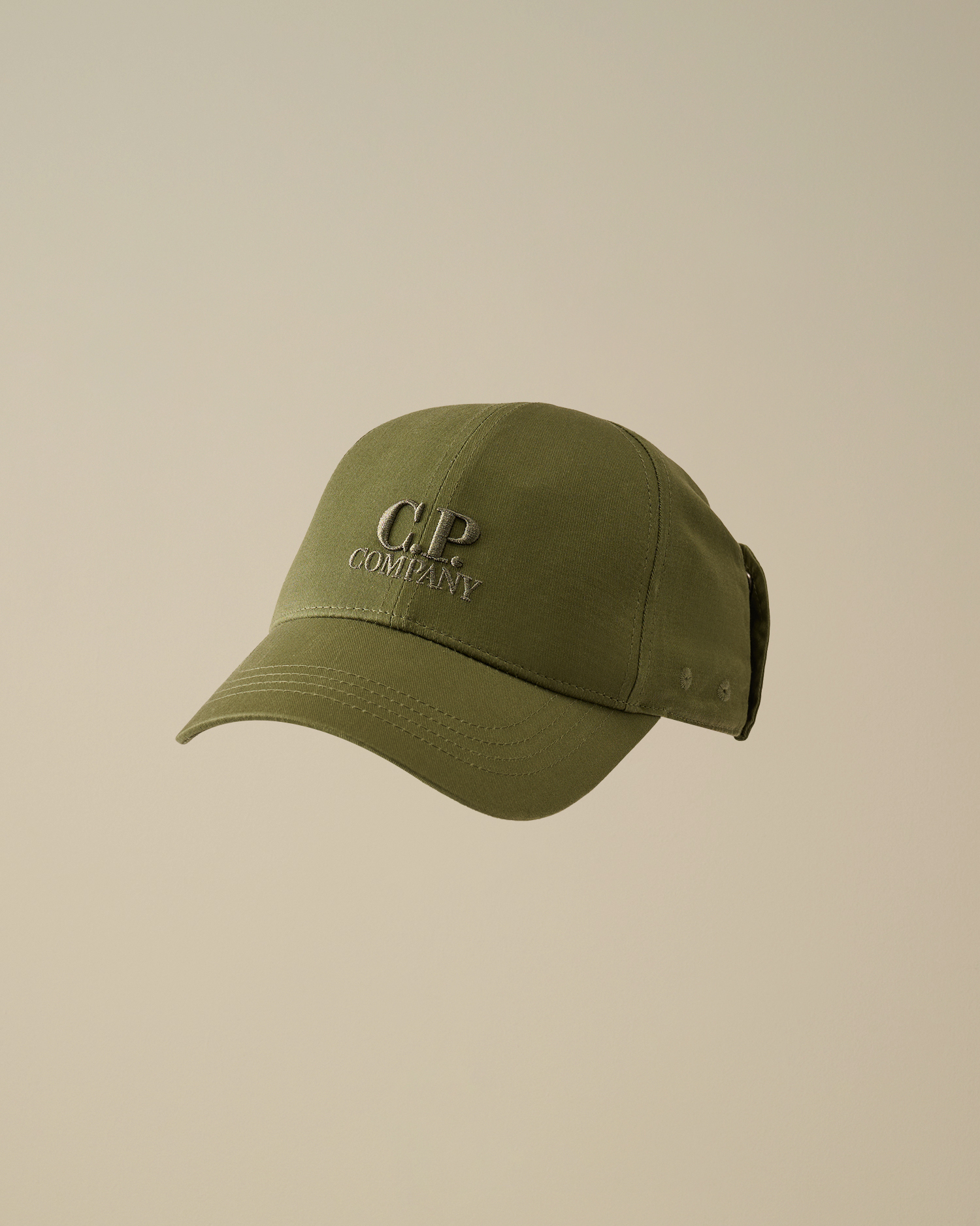 U16 Gabardine Goggle Cap | C.P. Company France Online Store