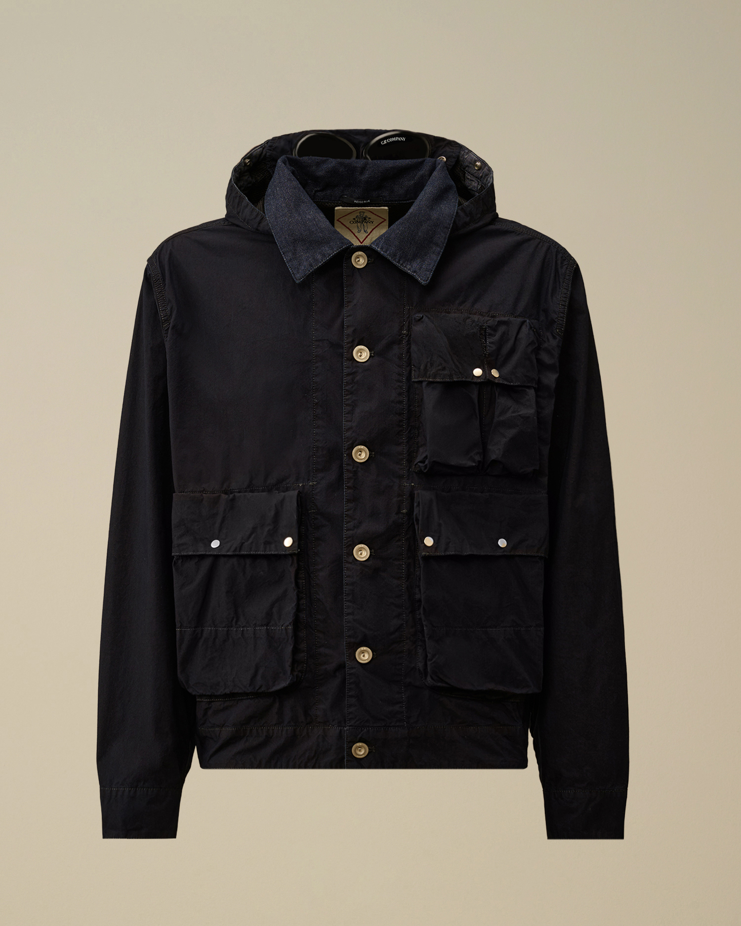 Blue 50 Fili Indigo Goggle Jacket | CPC UK Online Store