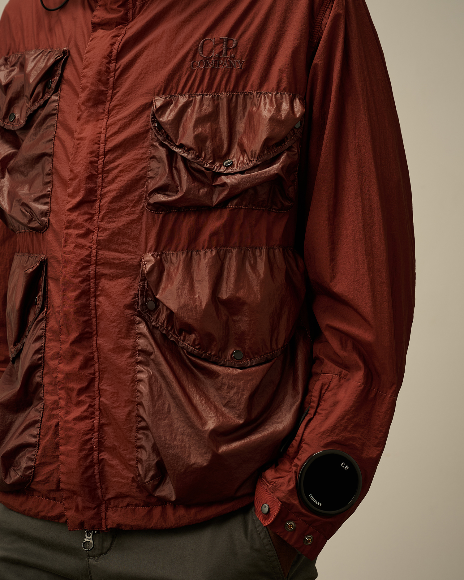 Taylon L Mixed Mille Jacket | C.P. Company South Korea Online Store