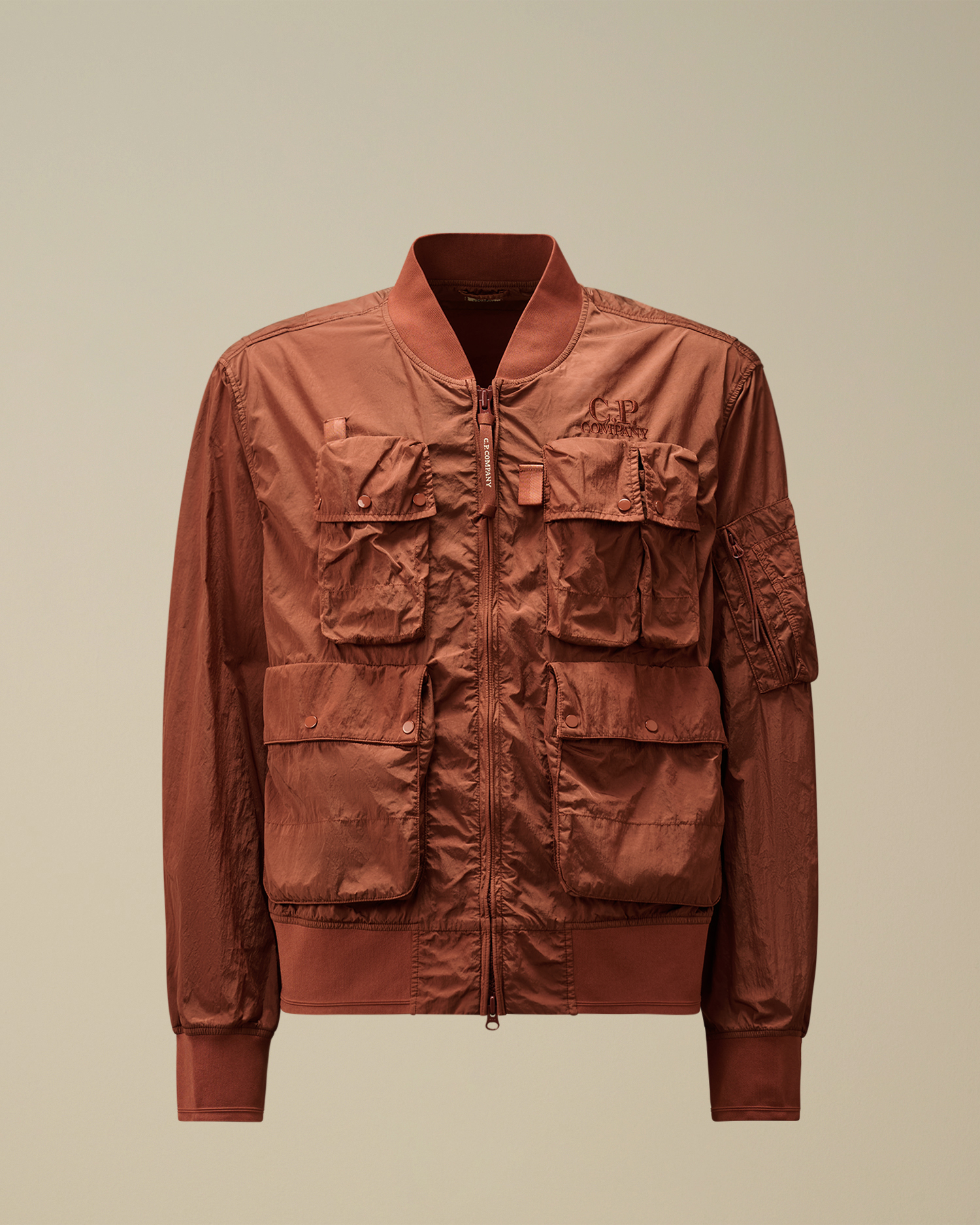 Chrome-R Multipocket Bomber Jacket | CPC ROW Online Store