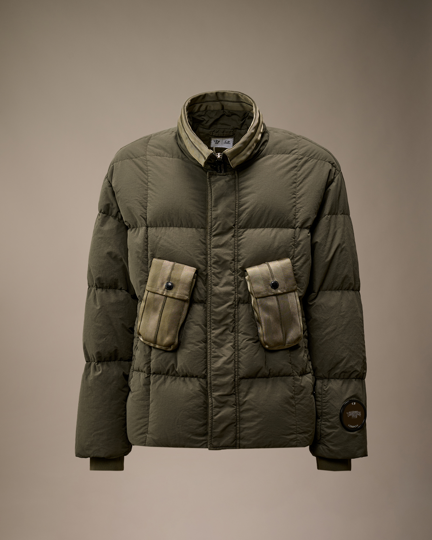 Throwing Fits x C.P. Company Flatt Nylon Short Down Jacket | CPC ROW Online Store
