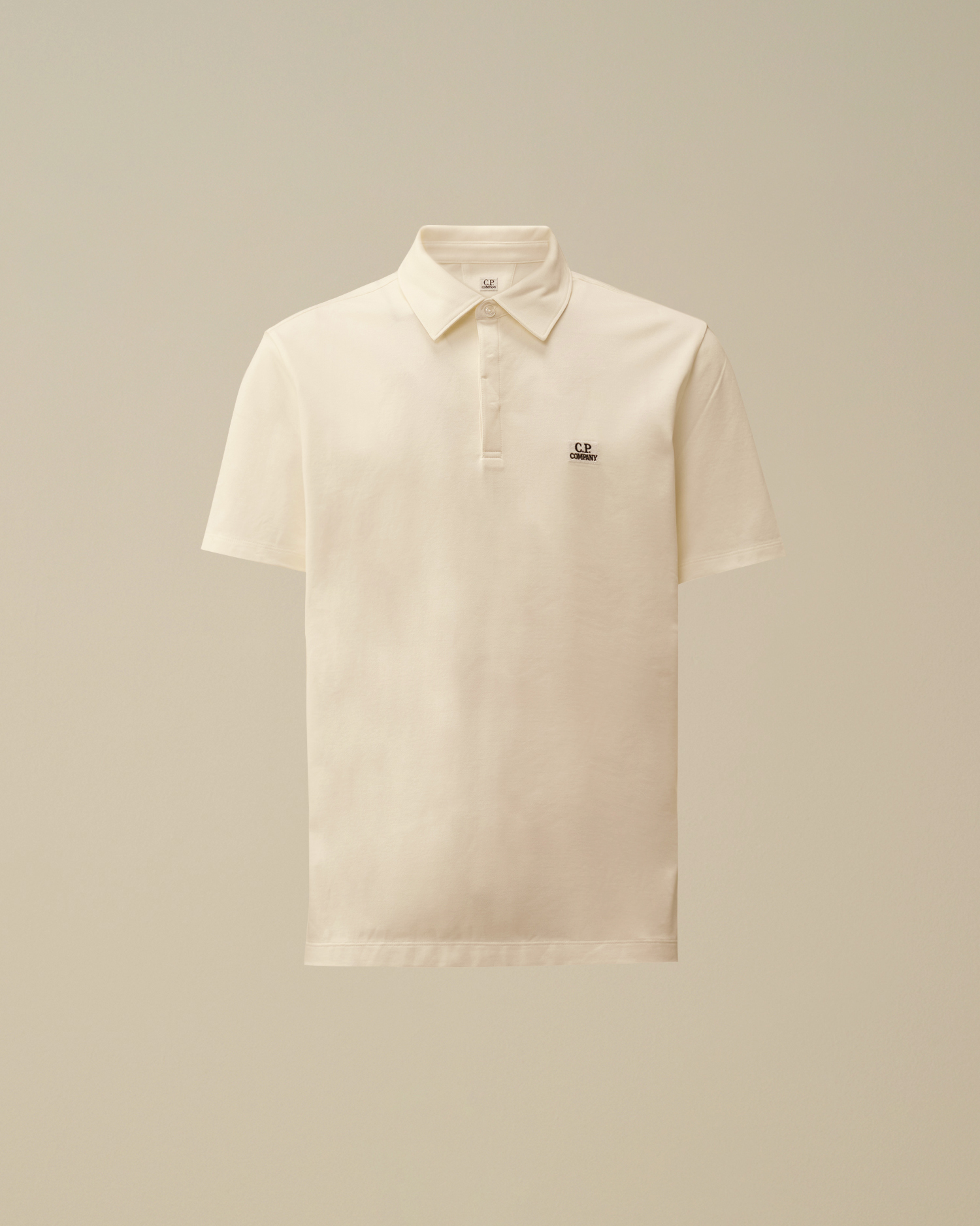 Stretch Piquet Three-Button Logo Polo | CPC ROW Online Store