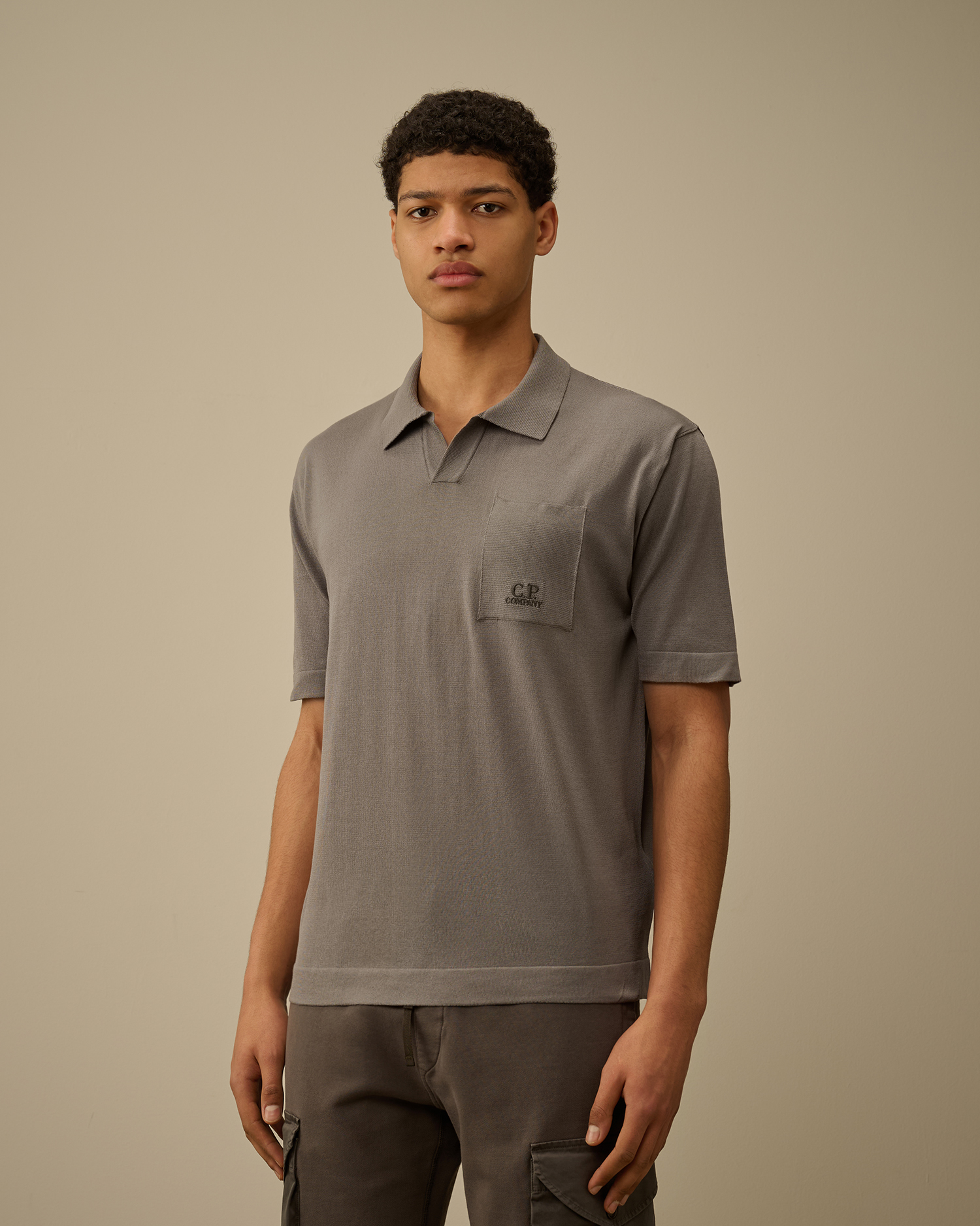 Lisle Thread Polo Knit | C.P. Company South Korea Online Store