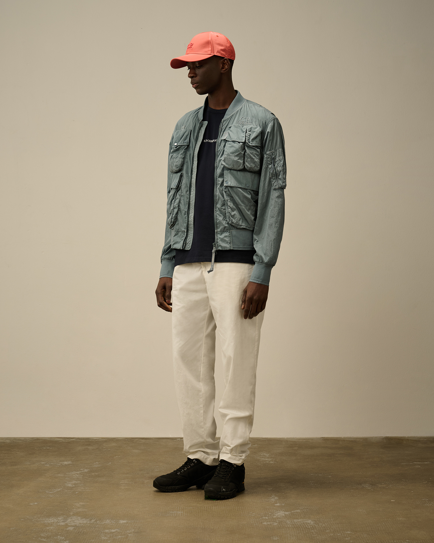 Chrome-R Multipocket Bomber Jacket