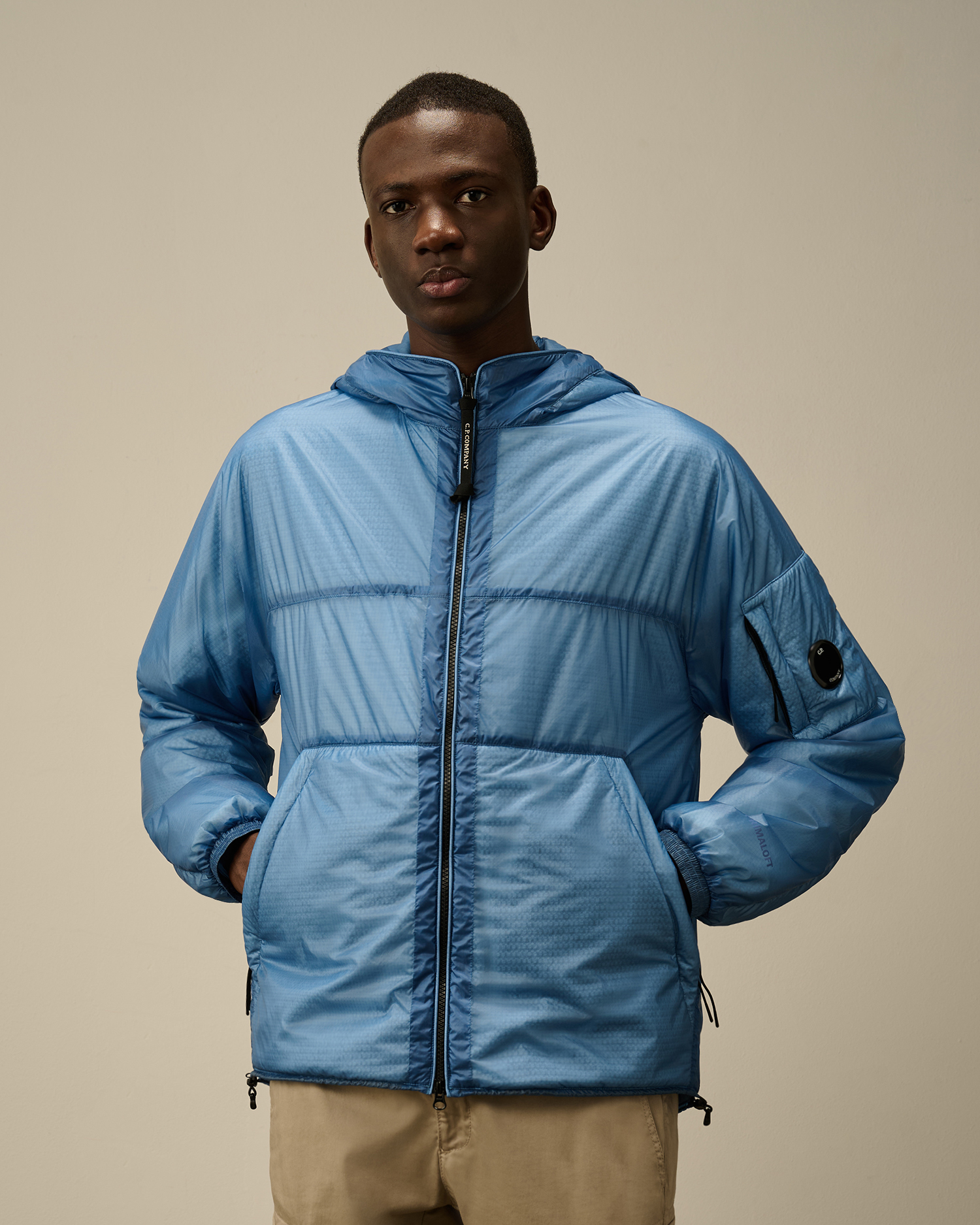 Nada Shell Primaloft® Hooded Jacket | C.P. Company United Kingdom Online Store