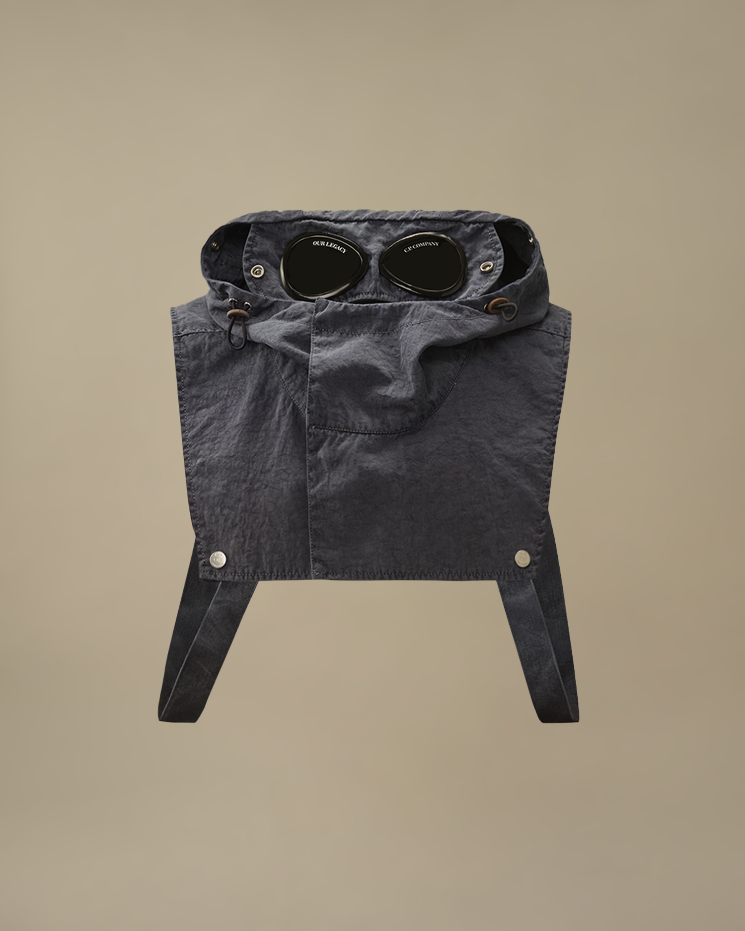Our Legacy WORK SHOP x C.P. Company Oxford Detachable Goggle Hood | CPC ...